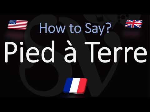 How to Pronounce Pied à Terre? (CORRECTLY) Meaning & Pronunciation
