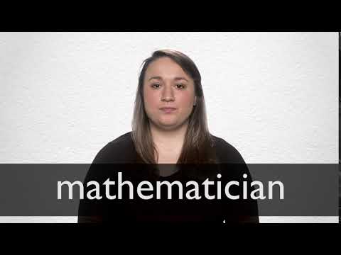 How to pronounce MATHEMATICIAN in British English