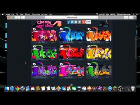 Easy Way To Make Free Online Graffiti!