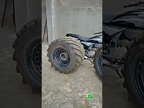 Splendor with monster tyres❤#splendor #monster #modified #viralshorts #viral