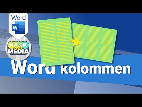 Word - Kolommen
