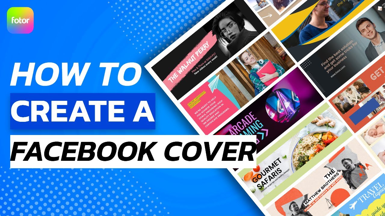 How to creat a facebook cover