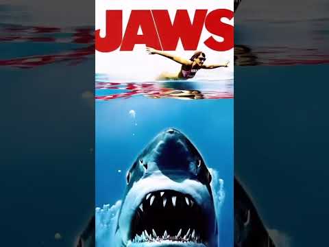 I told AI to animate the Jaws movie poster 🦈 #jawsmovie #jaws
