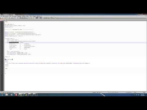 PHP Instagram Downloader Tutorial - 5 - Connection Settings and Access Tokens