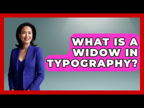 What Is A Widow In Typography? - Graphic Design Nerd