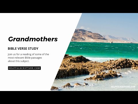 Bible Verses About Grandmothers