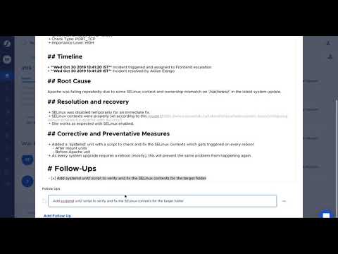 Postmortems and Automated Timelines