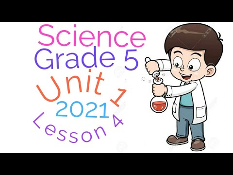 Science grade 5 unit 1 lesson 4ساينس | مدرس خبير