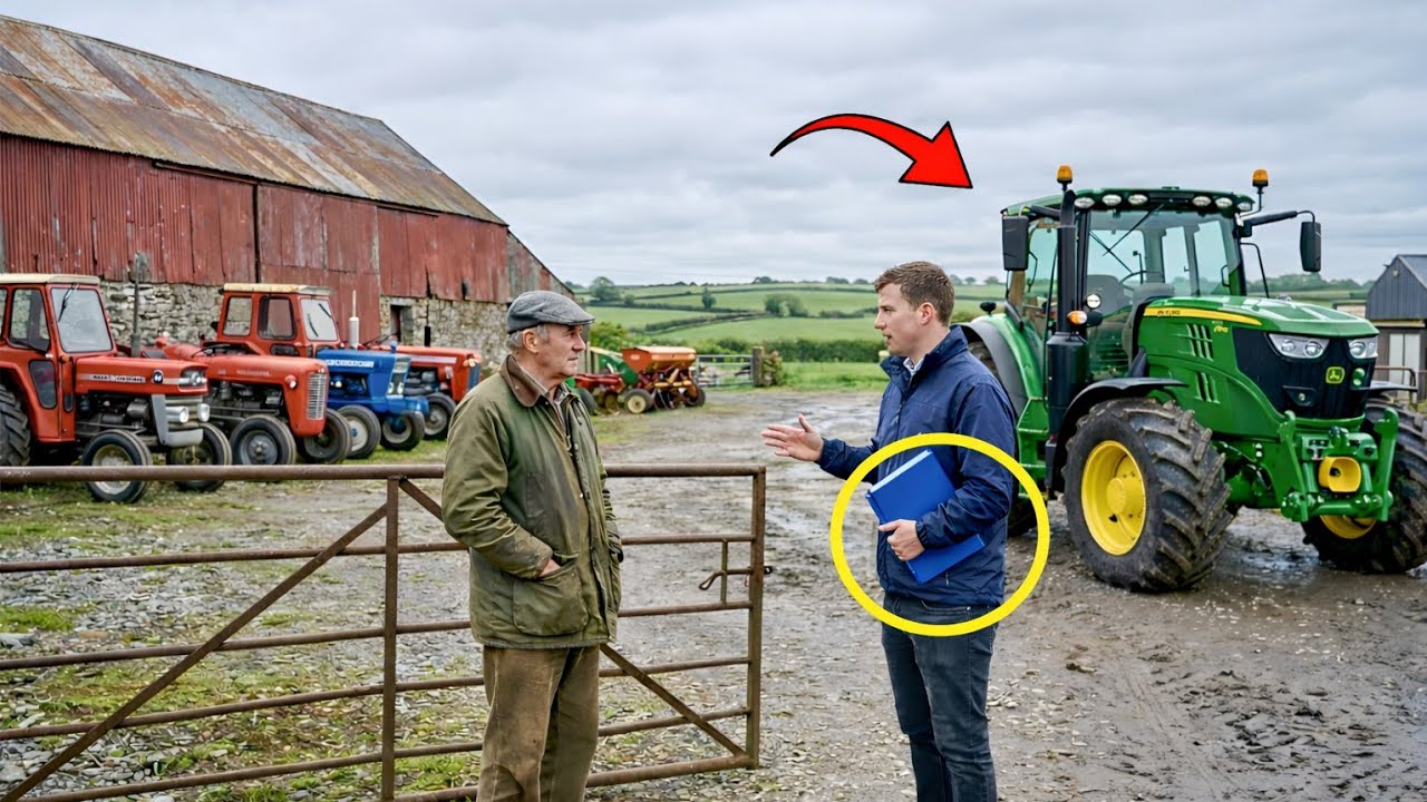 He Switched His Entire Fleet to Massey Ferguson — Then His John Deere Dealer Showed Up at His Gate