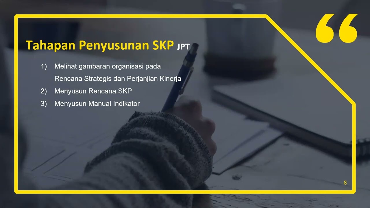 Penyusunan SKP JPT