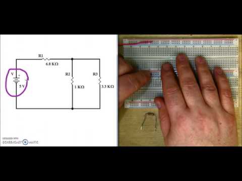Building a series parallel circuit