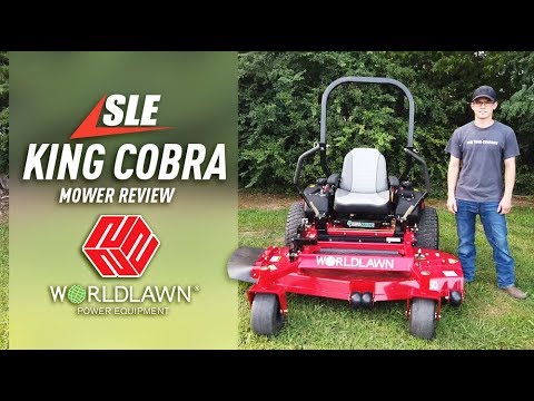 WorldLawn King Cobra 60" Zero Turn Mower - 27 HP Kawasaki