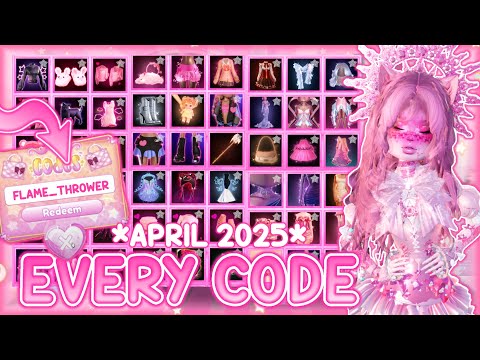 *NEW CODES!!* ALL WORKING CODES IN DRESS TO IMPRESS *APRIL 2025* | Roblox