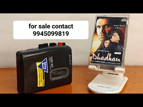 SONY TCM-313 FOR SALE RS 1500/- WITH COURIER CONTACT 9945099819 #ameentech #sonywalkman #india #90s