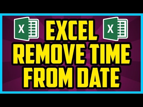 How To Remove Time From Date In Excel WORKING 2017 - Microsoft Excel Remove Timestamp From Date