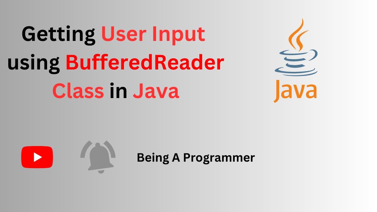 BufferedReader class in Java | Accept input from user by using BufferedReader class
