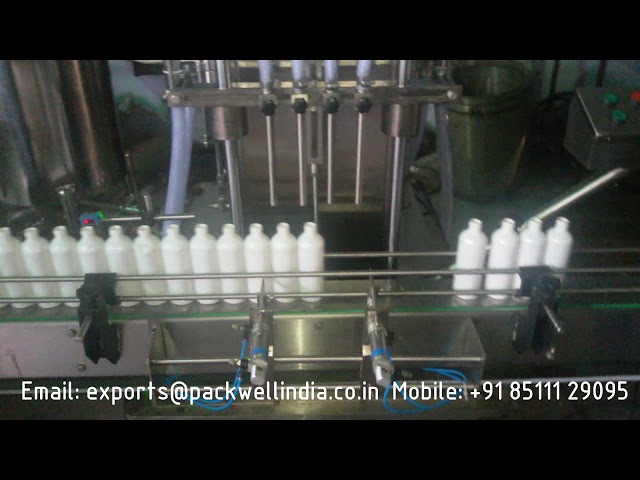Shampoo Filling Machines - Automatic Shampoo Bottle filling machine ...