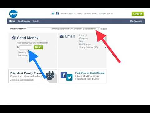 How to send money to an inmate via JPay