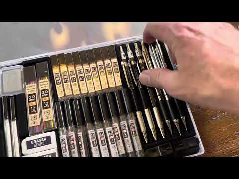 REAL REVIEW of Nicpro Mechanical Pencil Set {By an Artist}