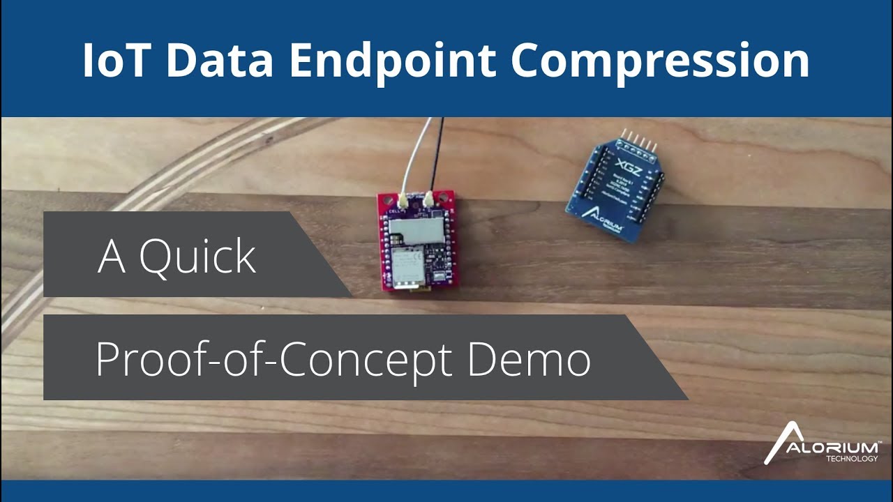 IoT Data Endpoint Compression: A Quick Proof-of-Concept Demo