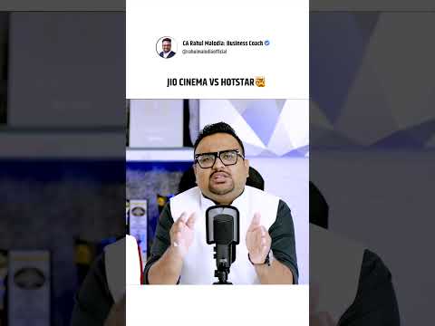 JIO CINEMA VS HOTSTAR | #hotstar #jiocinema #rahulmalodia #viral