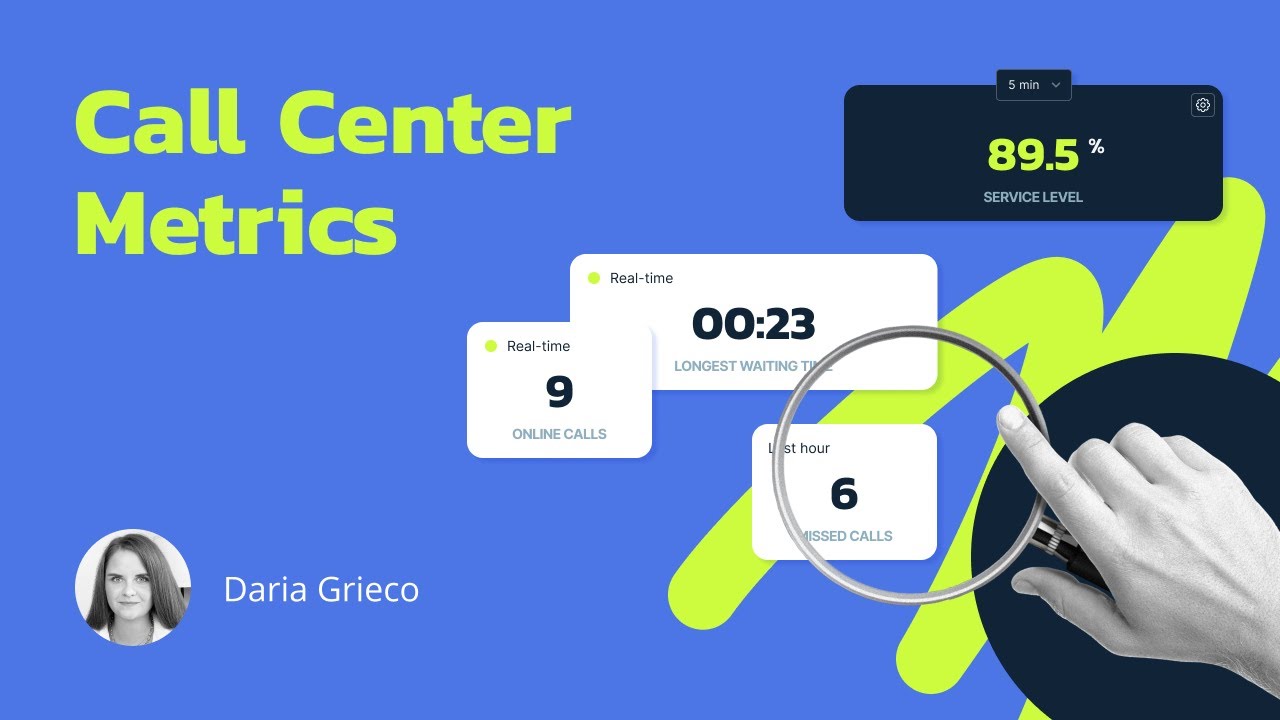 Call Center Metrics for Reporting and Analytics