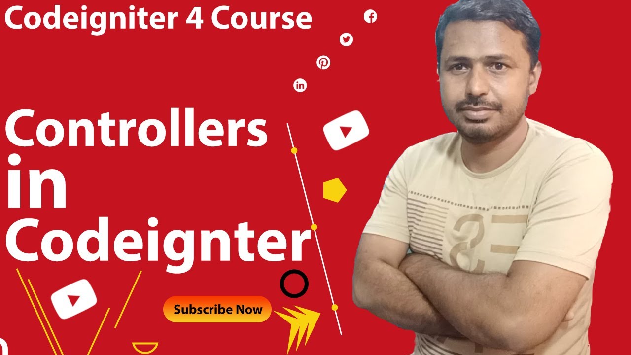 Codeigniter  4 Tutorials | Controllers in CodeIgniter 4 | Create and use controllers in Codeigniter