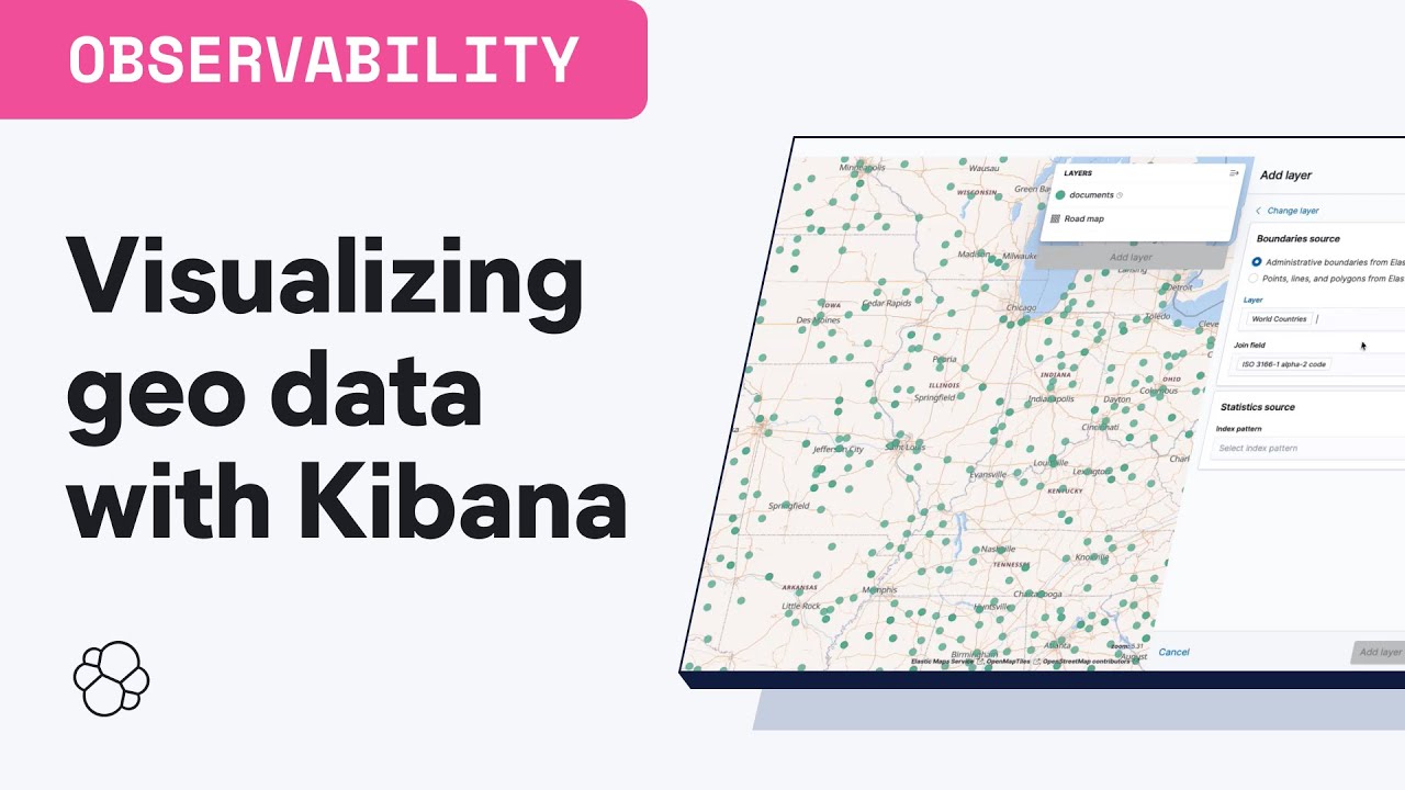 How to visualize geo data on a map with Kibana