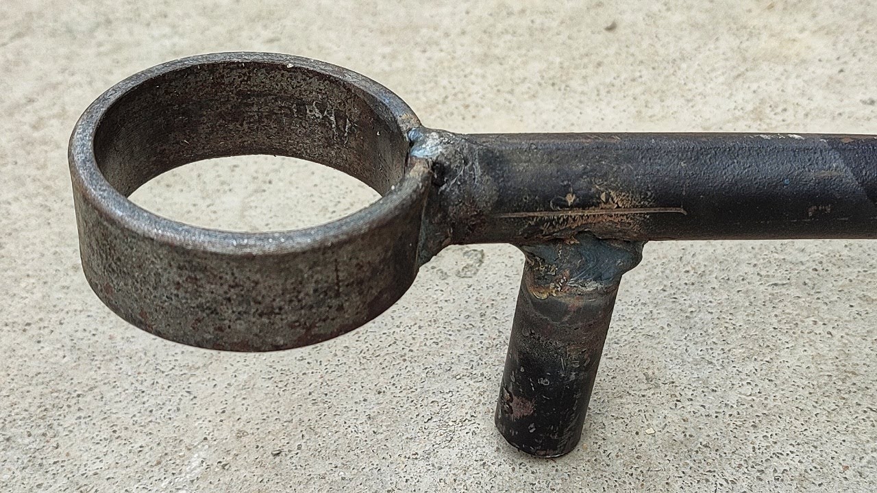 Useful And Simple ideas For Round Bar Bending / Easy Way For Bending Flat Bar