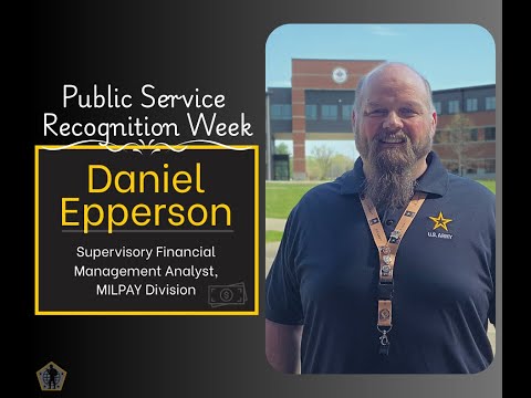 Public Service Recognition Week- Daniel Epperson