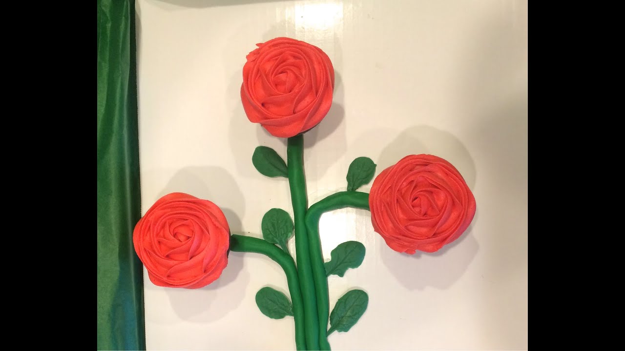 How to Make a Cupcake Rose Bouquet - Valentine's Day Sweet