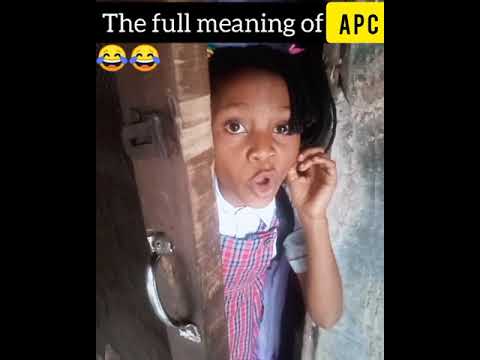 The full meaning of APC 😂🎤🎤