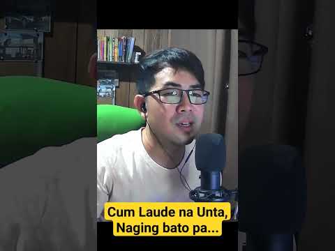 Cum Laude na, naging bato pa #cumlaude #latinhonor #graduating