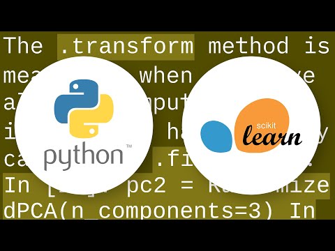 what is the difference between 'transform' and 'fit_transform' in sklearn