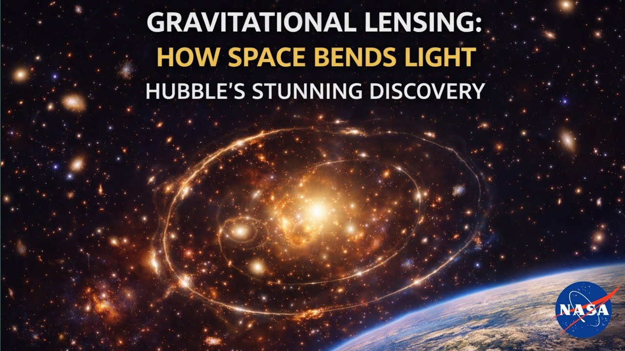 Gravitational Lensing: How Space Bends Light | Hubble’s Stunning Discovery
