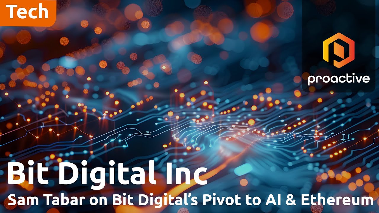 Bit Digital CEO talks Bitcoin mining to Ethereum and AI Infrastructure