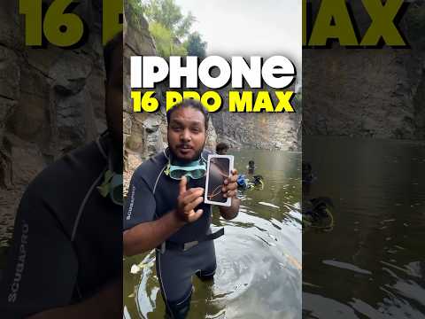 iphone 16 Pro Max Underwater Unboxing🤿🧜♀️🍎