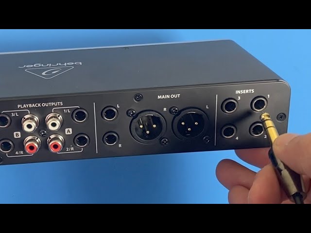 Audio Interface - Behringer U Phoria Umc404hd Audiophile Midas Mic ...
