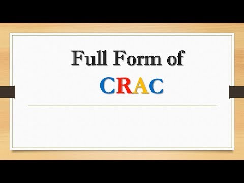 Full Form of CRAC || Did You Know?