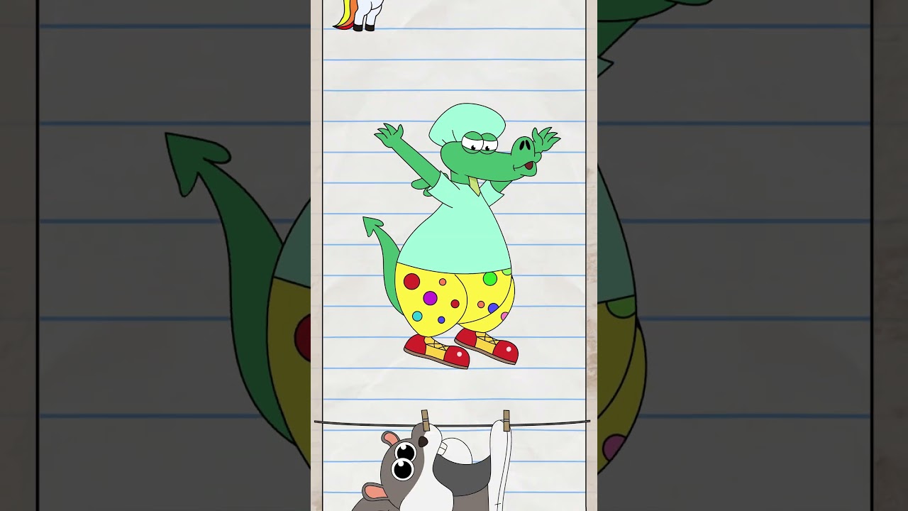 Dragon's Infinite Fall (Animation Meme) #boyanddragon #shorts