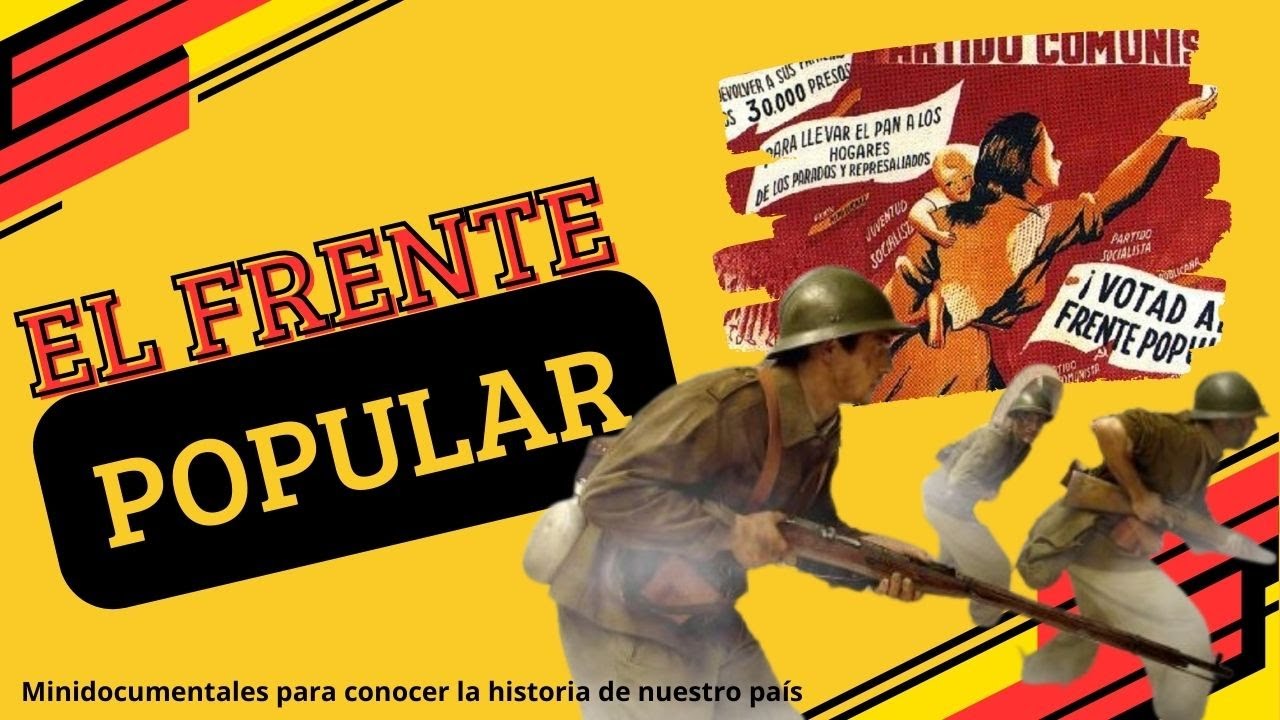 EL FRENTE POPULAR || ENERO 1936 || MANUEL AZAÑA || ANARQUIA EN ESPAÑA