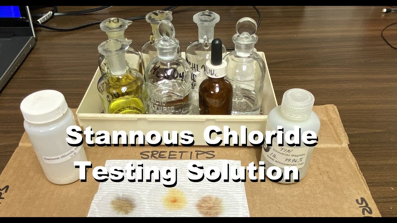Stannous Chloride Testing Solution REQUIRED