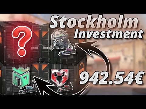 How I Invested 942.54β¬ in CS:GO's Stockholm Major for CS2 | CS:GO Investing