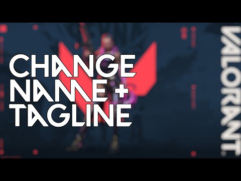 How to CHANGE your NAME (Riot ID) & TAGLINE in Valorant | Tutorial