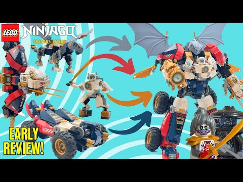 LEGO Ninjago Zane's Ultra Combiner Mech EARLY 2025 REVIEW!