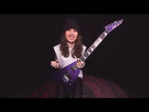 ESP LTD Alexi Ripped Electric Guitar with Case - Purple Fade | Reverb