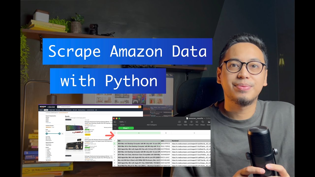 Scrape Amazon Products Data using Python (Tutorial 2026)