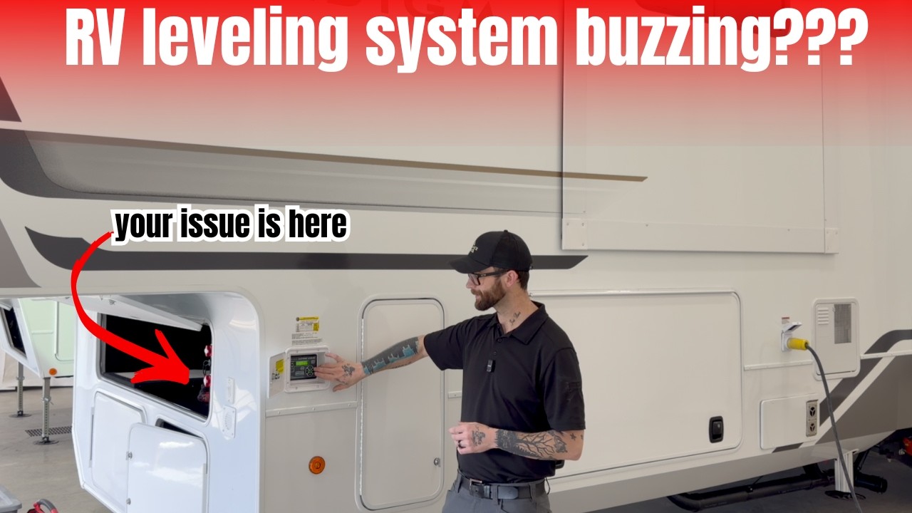 RV leveling system yelling at you? It's a simple fix!