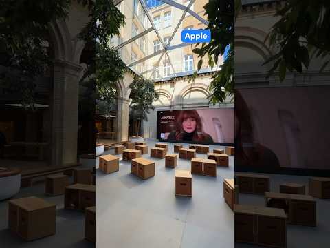 Letβs tour the Apple Store in London! #applestore #london