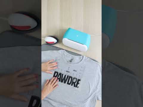 Cricut Joy + EasyPress Mini Pawdre Shirt